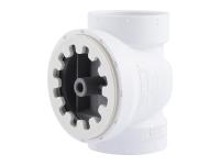 TestRite PVC Test/Cleanout Tee with Plug - DWV | HoldRite