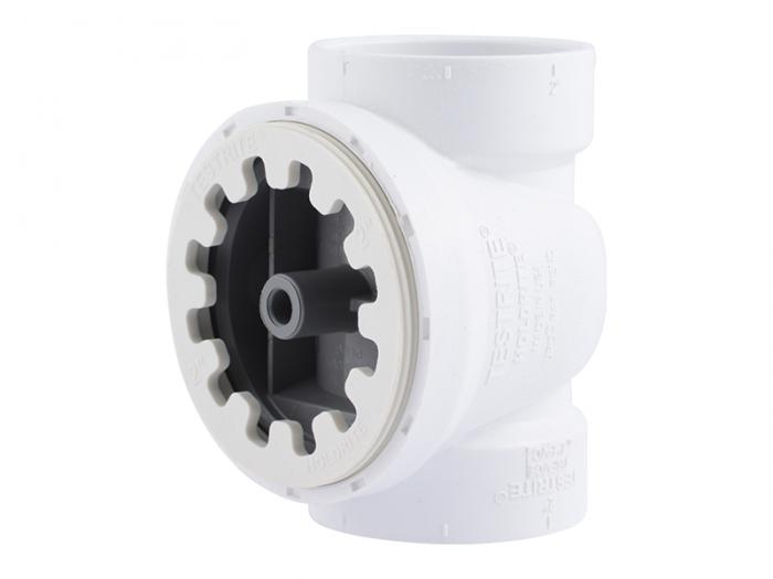 TestRite PVC Test/Cleanout Tee with Plug - DWV | HoldRite